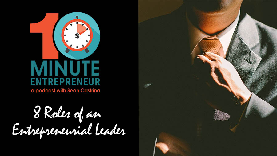 Ep 276: 8 Roles of an Entrepreneurial Leader - Sean Castrina